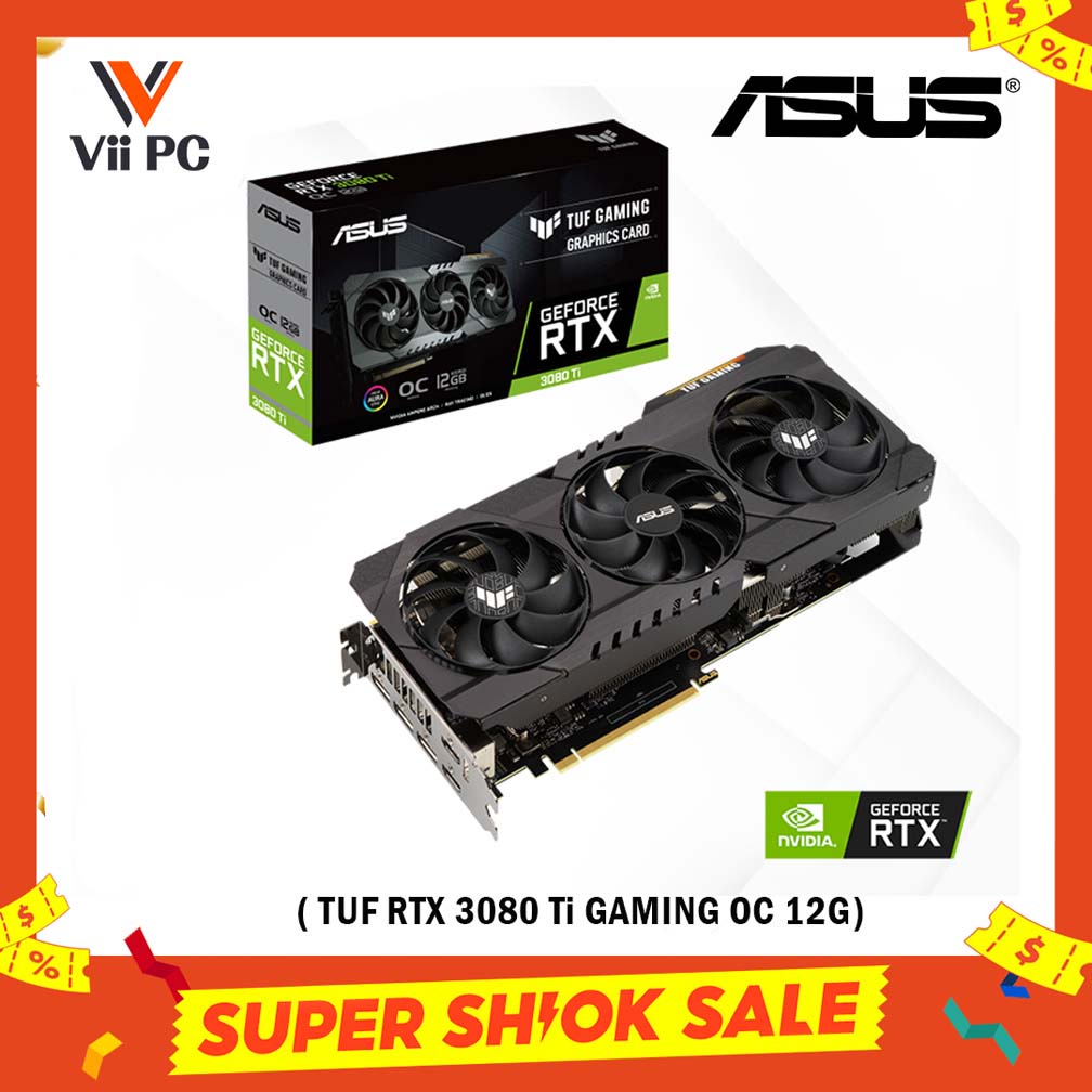 ASUS Geforce TUF RTX 3080 Ti/3080Ti GAMING OC 12G 12GB Graphics Card ...