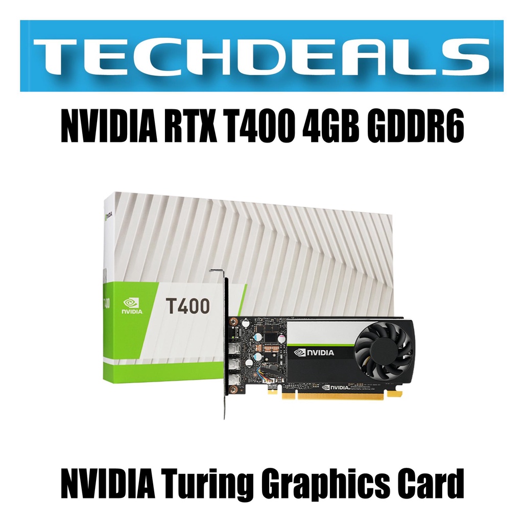 NVIDIA RTX T400 4GB GDDR6 NVIDIA Turing Graphics Card | Shopee Singapore