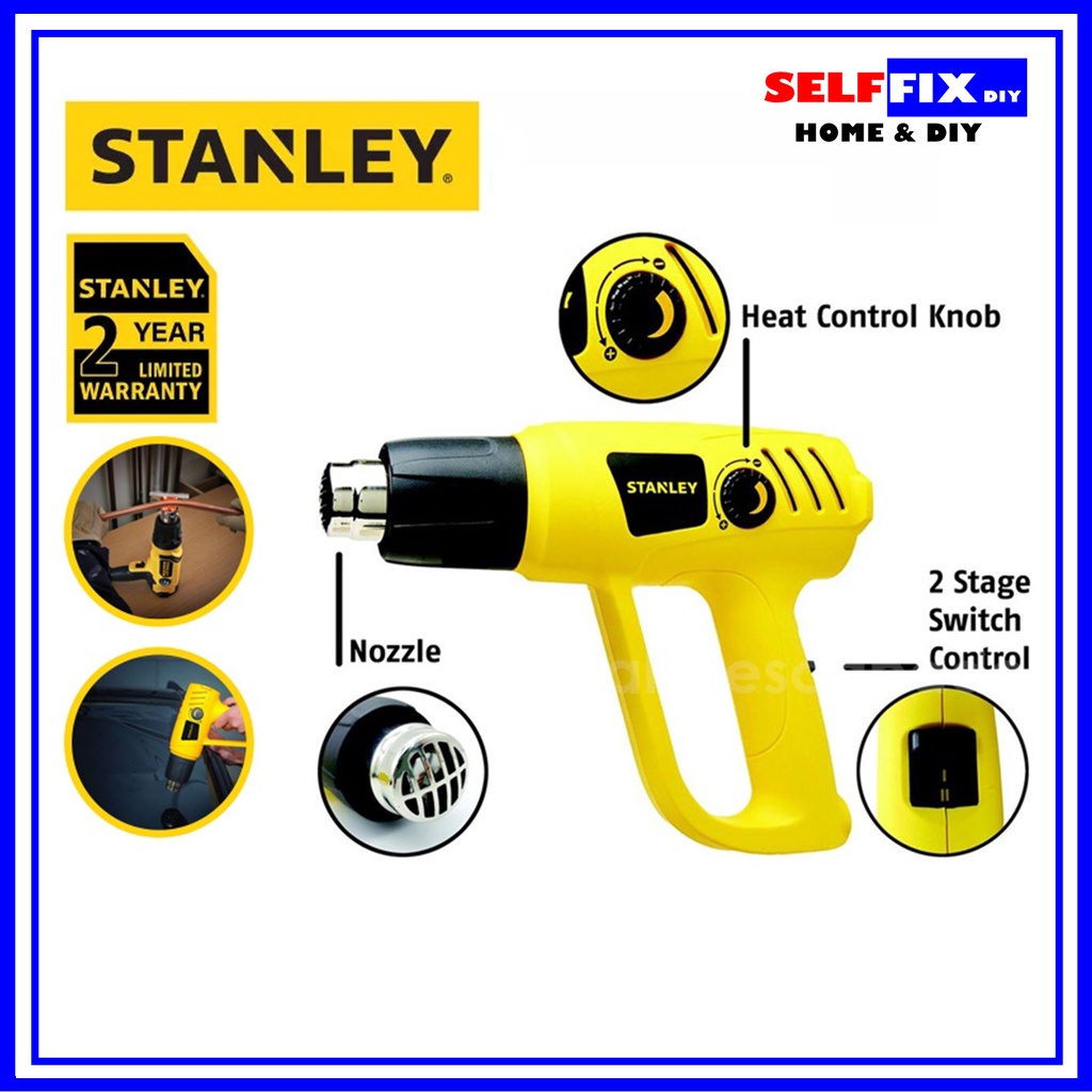 Stanley STEL670 Heat Gun 2000W | Shopee Singapore