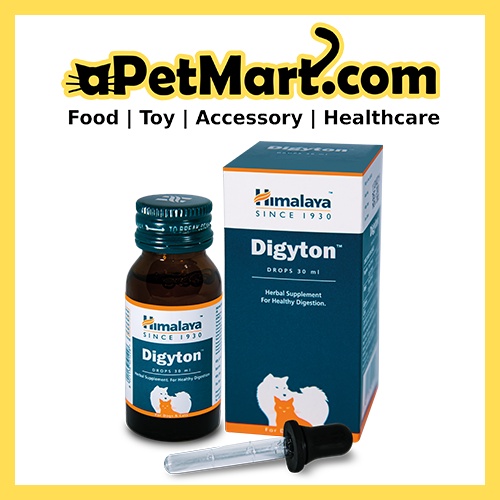 Himalaya Supplement Digyton Drops (Digestion) for cats and dogs 30ml ...