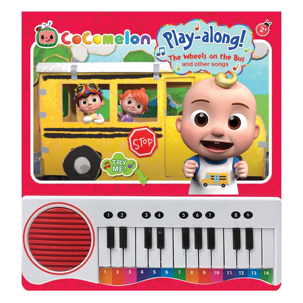 Cocomelon Piano Sound Book for Kids to Play Nursery Rhymes & Songs ...