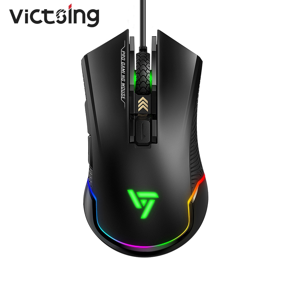 VicTsing PC109 Gaming Mouse Wired PC Gamer Mouse 7250 DPI 6 Buttons ...