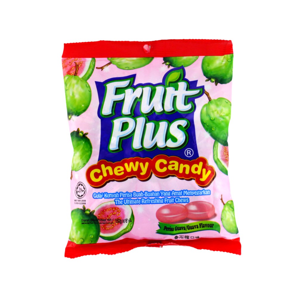 Fruit Plus Guava Chewy Candy (150g x 10 Packs) | Shopee Singapore