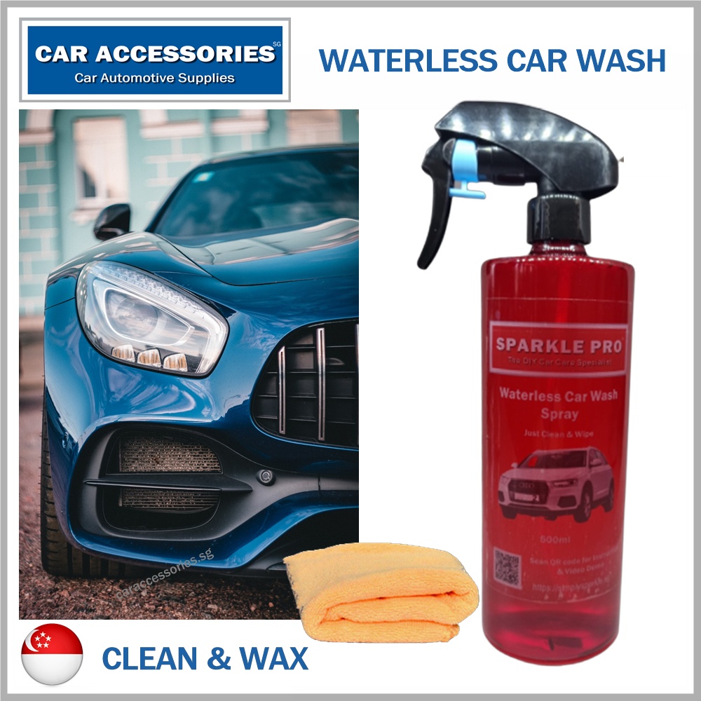 [SG Seller] Waterless Car Wash | Nano Clean Technology | Remove ...