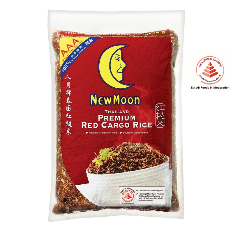 Newmoon Red Cargo Rice, 2 Kilograms | Shopee Singapore