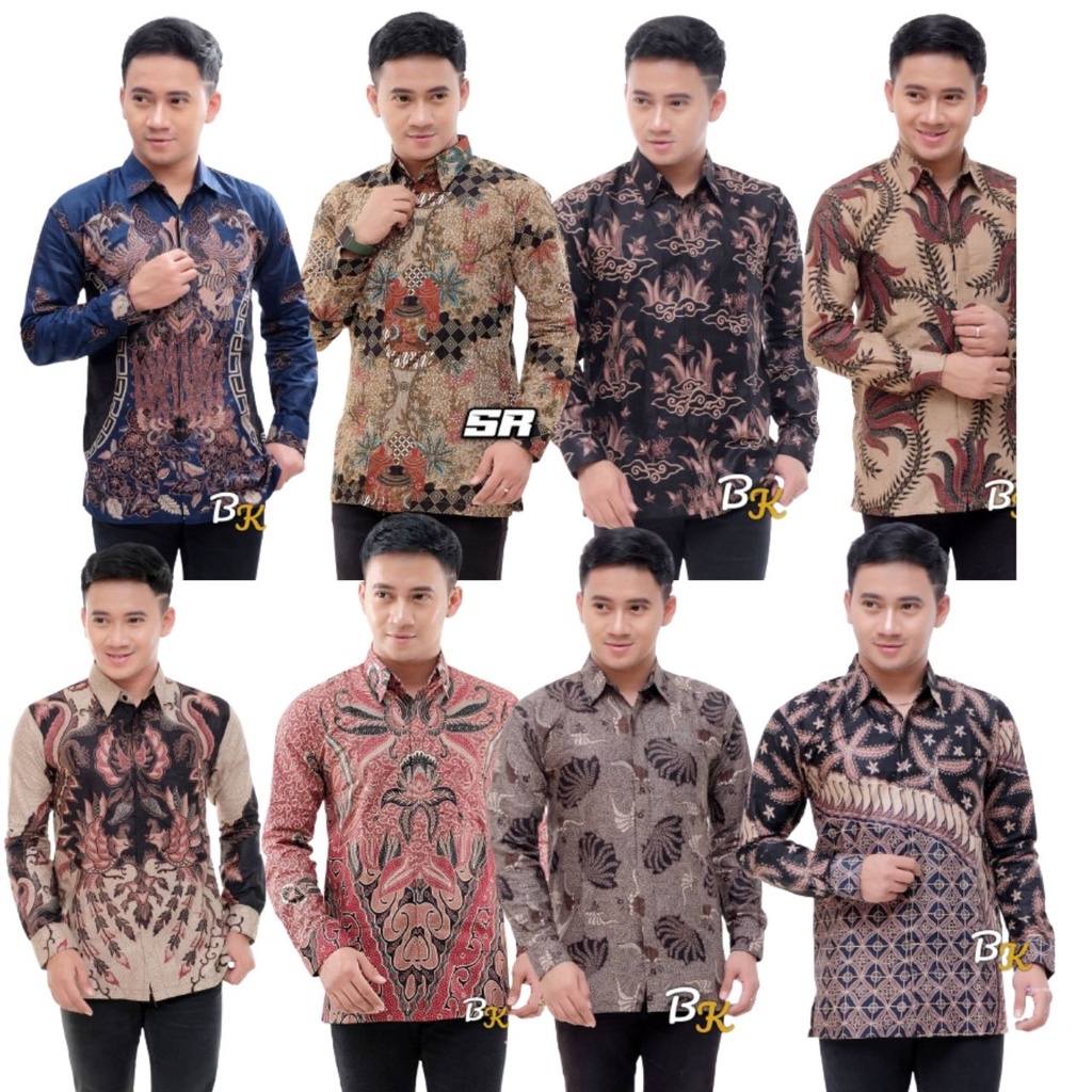 PRIA Distro BATIK Men Embroidery SOGAN HRB026 BATIKAF NOTOARTO BATIK ...