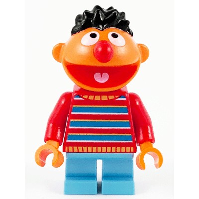Original Lego Ideas Sesame Street - Ernie Minifigure 21324 new | Shopee ...