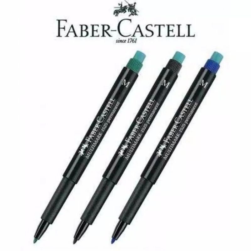 Faber-castell Multimark Permanent Marker / OHP (F & M) | Shopee Singapore