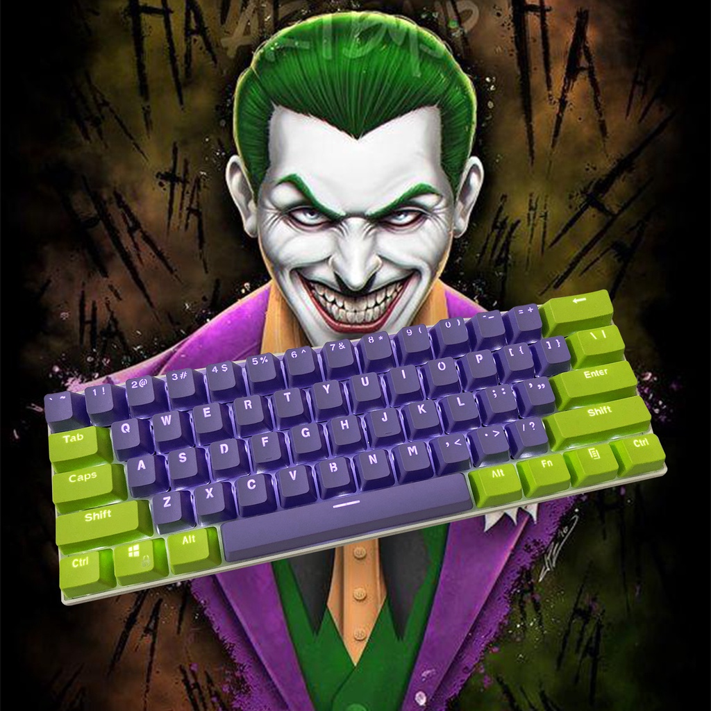 RK 61/87/104 Keycaps PBT Material OEM Highly Keycaps, Backlit Two-Color ...