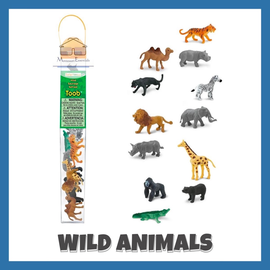 Safari Toob: Wild | Shopee Singapore