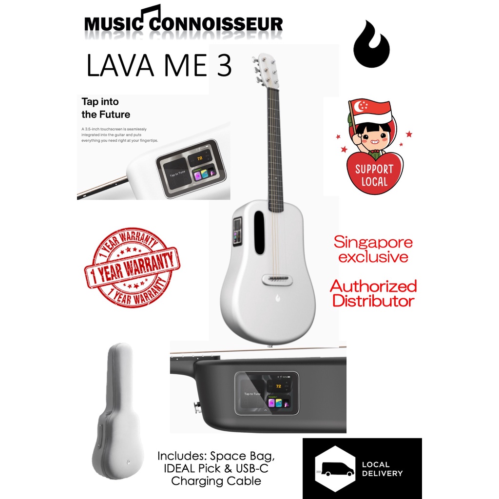 LAVA ME 3 Smart Guitar (with Space Bag) | Shopee Singapore
