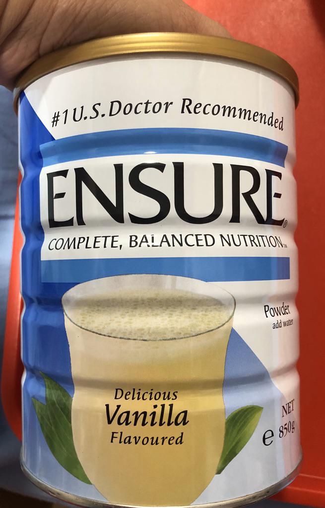 Ensure Regular Adult Nutrition Powder - Vanilla 850g | Shopee Singapore