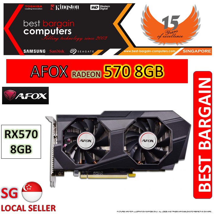 AFOX Radeon RX 570 (4GB 8GB) Radeon RX 500 Series AFOX | atelier-yuwa ...