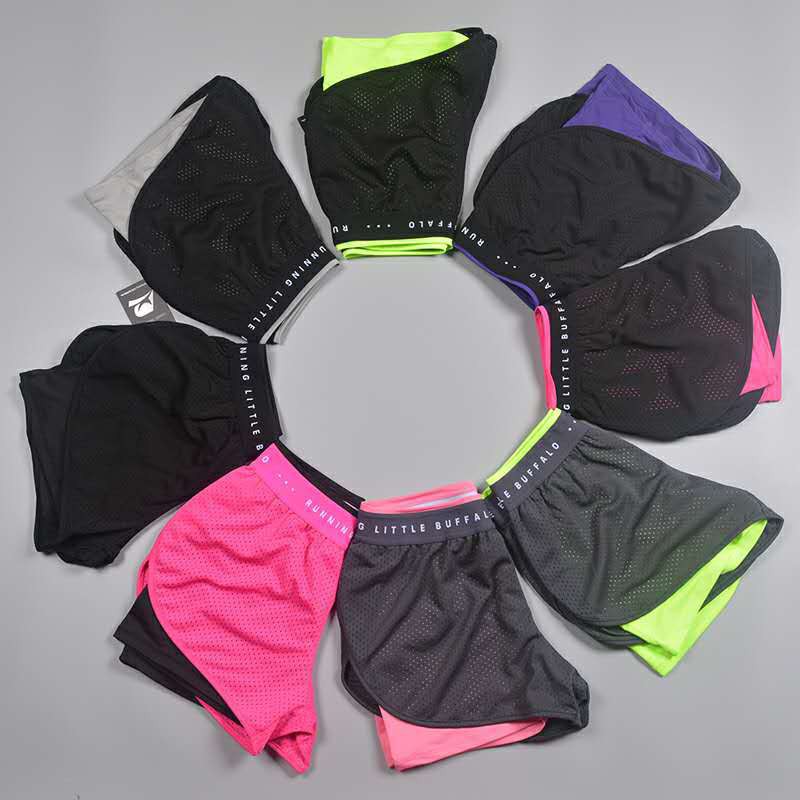 Yoga shorts Clear summer new sports yoga pants mesh breathable anti ...