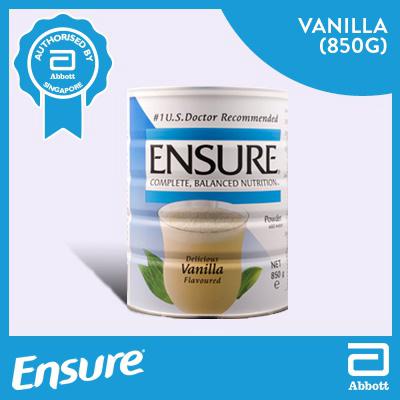 Ensure Regular Adult Nutrition Powder - Vanilla 850g | Shopee Singapore