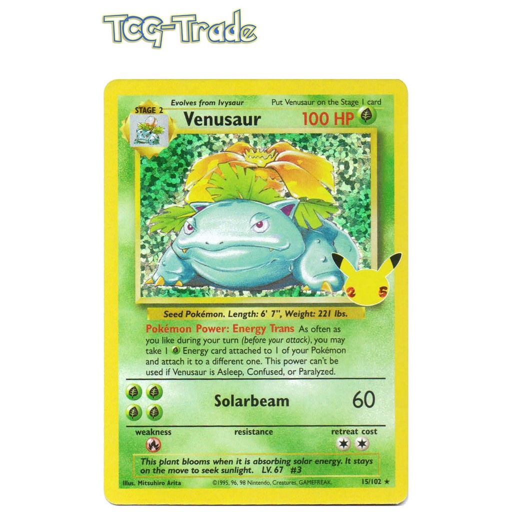 Original Venusaur Card