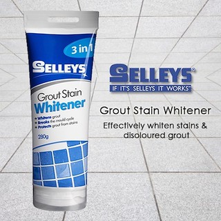 SELLEYS® Grout Stain Whitener 280G - Effectively Whiten Stains and ...