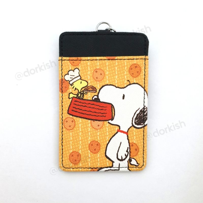 Peanuts Snoopy & Woodstock Ezlink Card Holder with Keyring | Shopee ...
