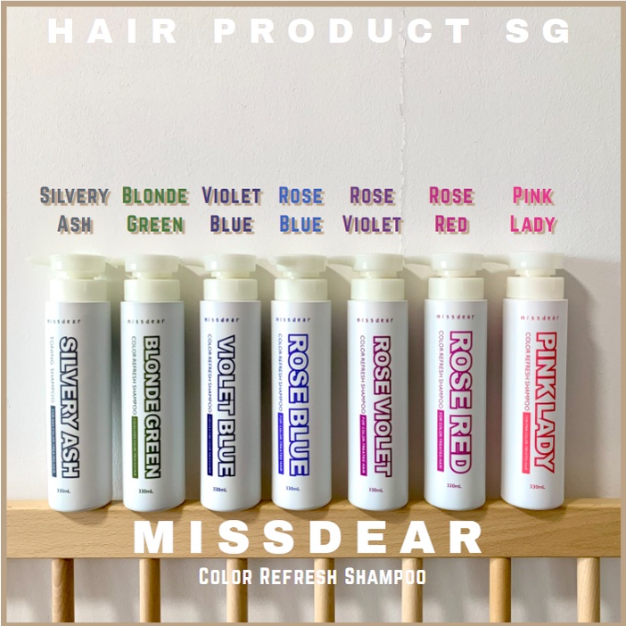 MISS DEAR Color Refresh Shampoo/Toning Shampoo For Color-Treated Hair ...