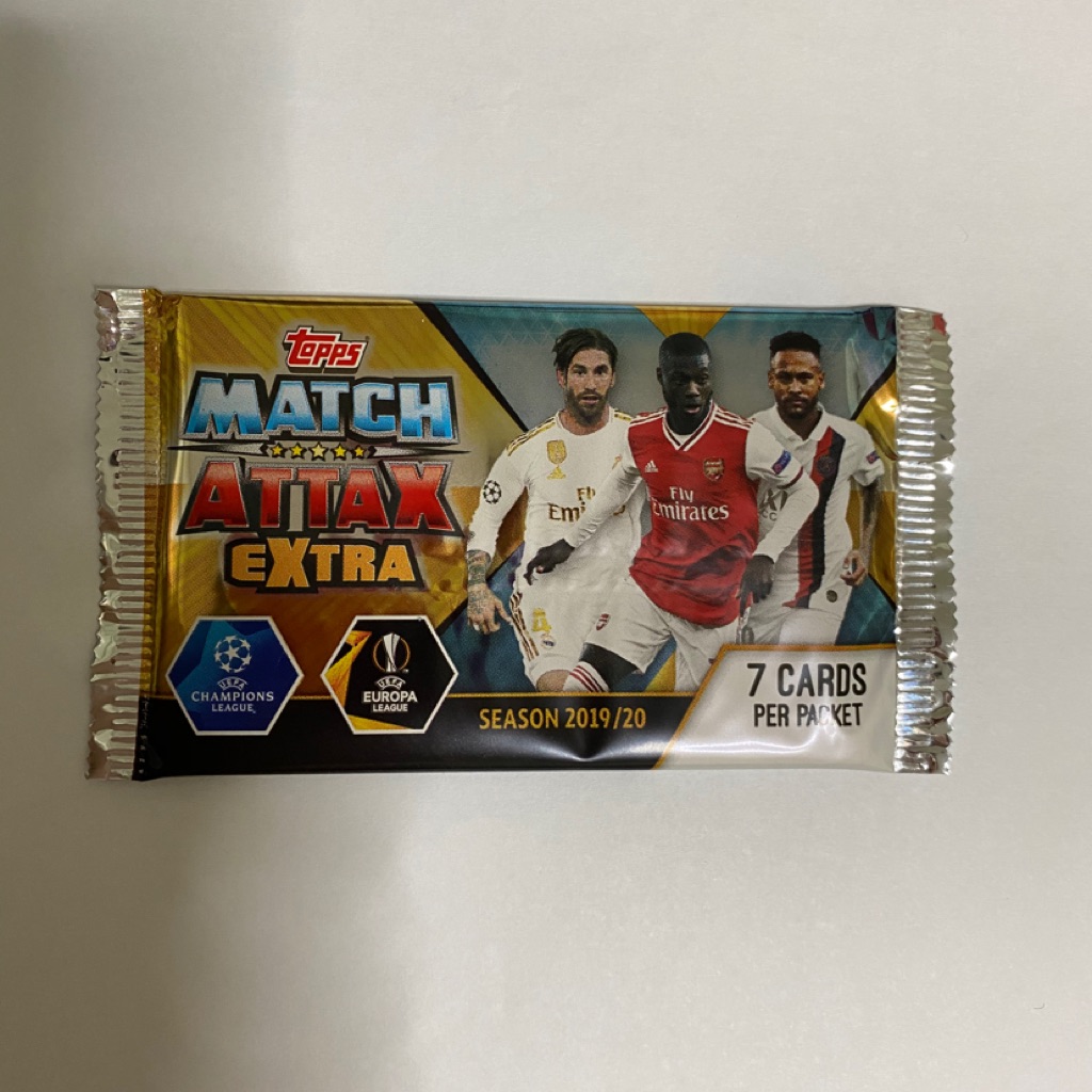 Topps Match Attax Extra UCL 2019/2020 pack | Shopee Singapore