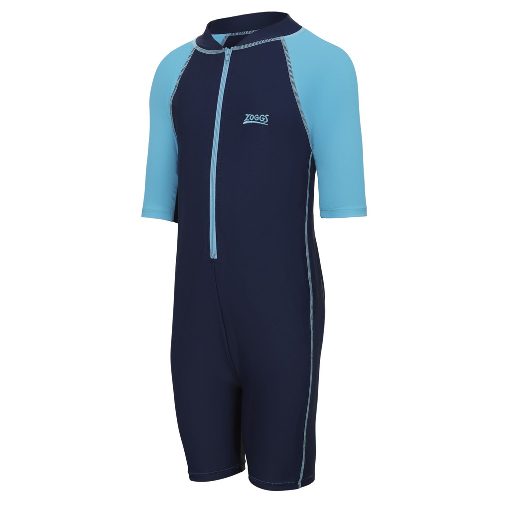 Zoggs Australia Boys Tugan All In One Piece (Navy/Light Blue) (8 ...