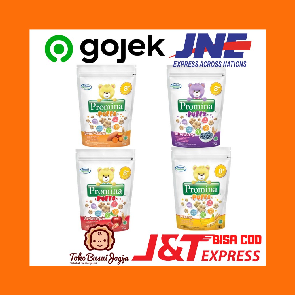 Promina Puff Biscuits Snack / Baby Snacks MPASI Homemade Organic ...