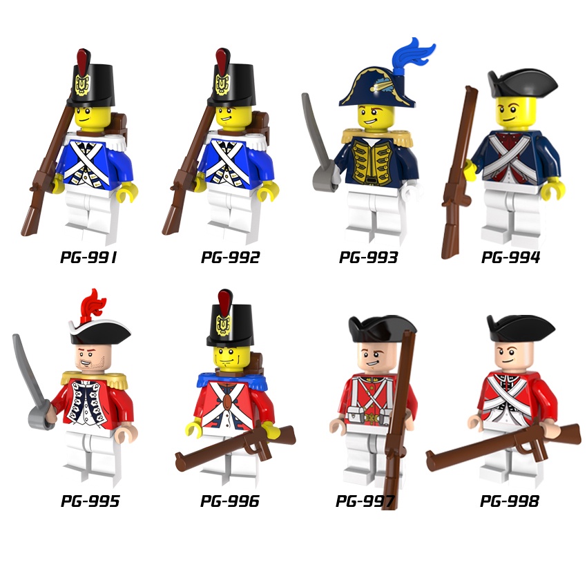 POGO Imperial Navy Minifigures play Building Blocks PG8035 | Shopee ...