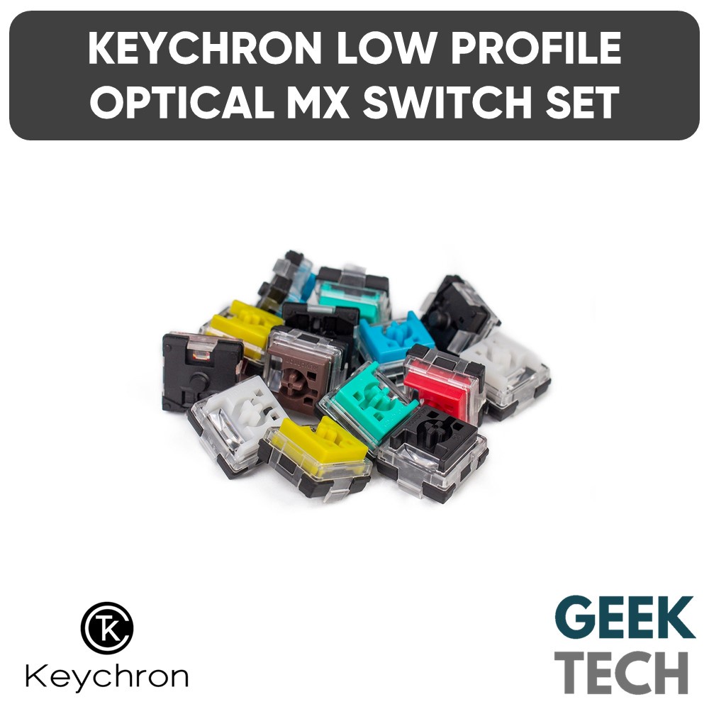 Keychron low profile optical MX switch set-87 PCs (compatible with K3 ...