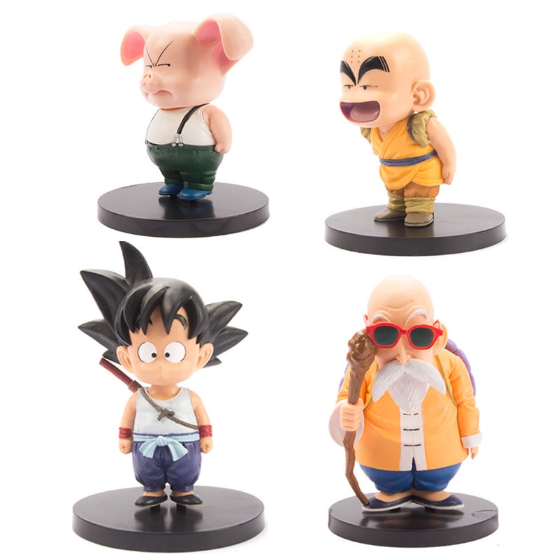 12~15cm Dragon Ball PVC Mango Figure Garage Kit Goku/Kuririn/Master ...