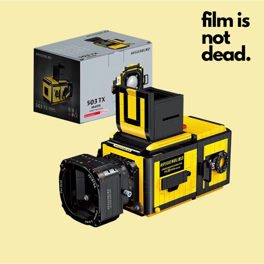 [CHRISTMAS GIFT] HPSUENBLMD "HASSELBLAD" 35mm film camera lego block ...