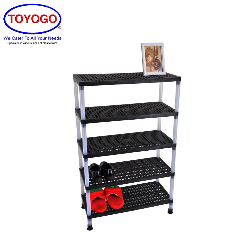 Toyogo Plastic Multipurpose Rack (5 Tier) (4219-5) | Shopee Singapore
