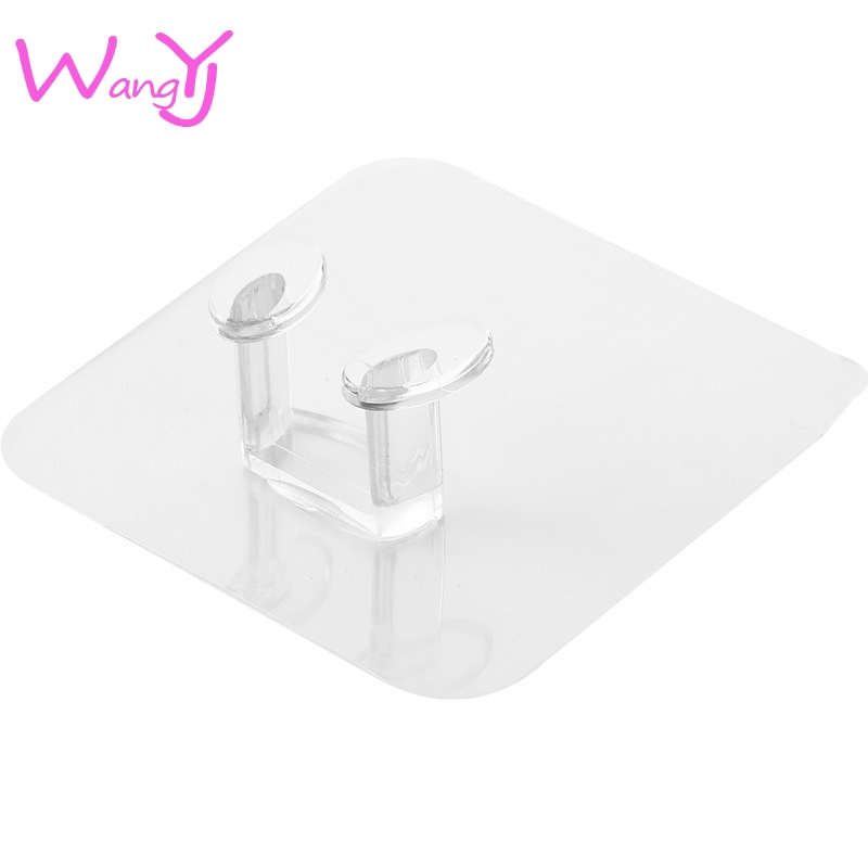 Wall Storage Hook USB Power Cable Plug Socket Holder Home Office ...