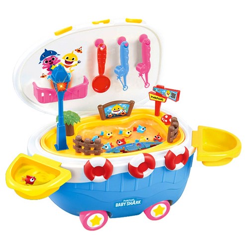 Pinkfong Shark Family Fishing Game Shipping from Korea | Shopee Singapore