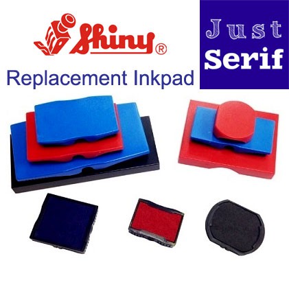 Shiny replacement inkpad for self inking rubber stamp S-722 S-851 S-852 S-853 S854 S855 R-517 R ...