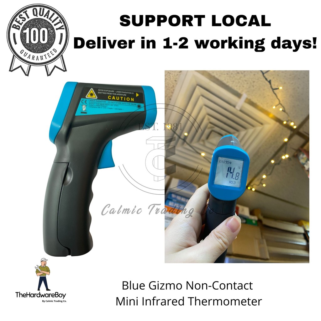 Blue Gizmo Non-Contact Mini Infrared Thermometer BG-32 (Ready Stock ...