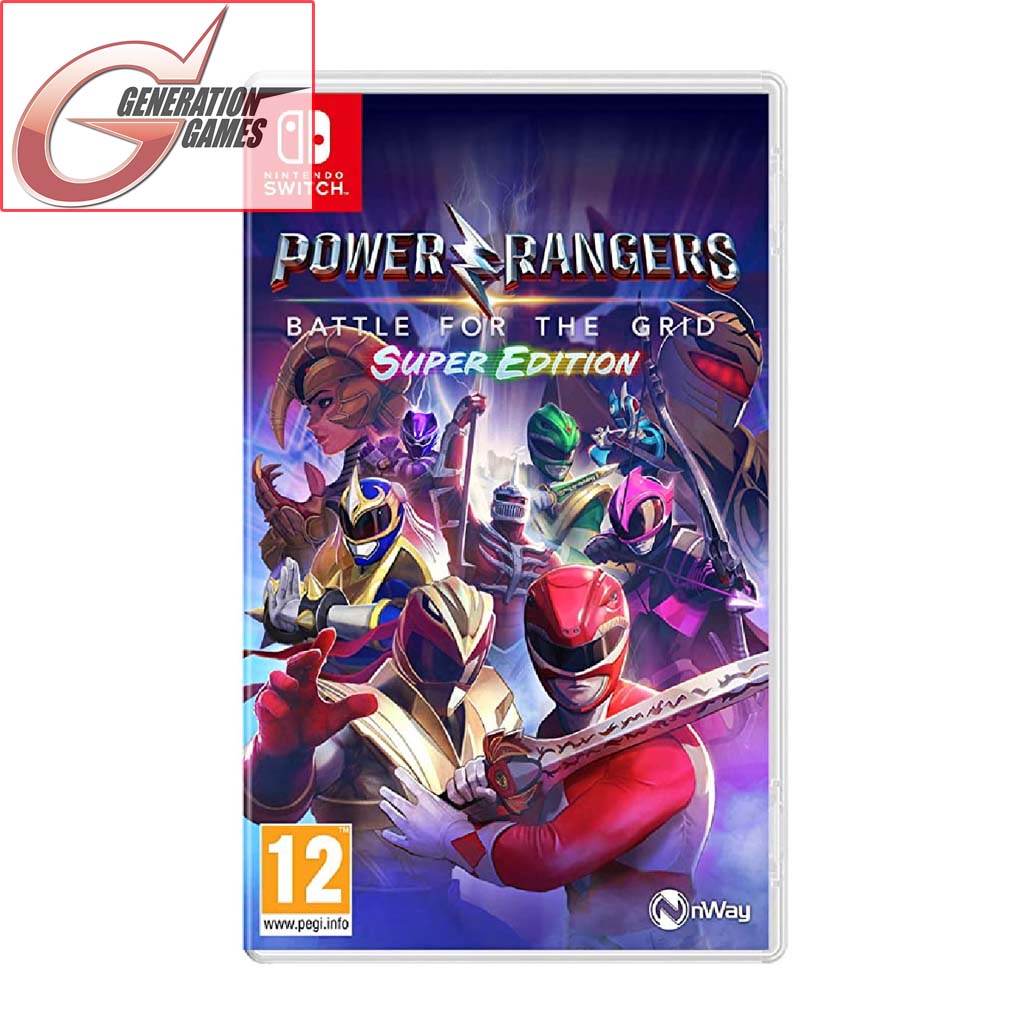 Nintendo Switch Power Rangers: Battle For The Grid Super Edition ...