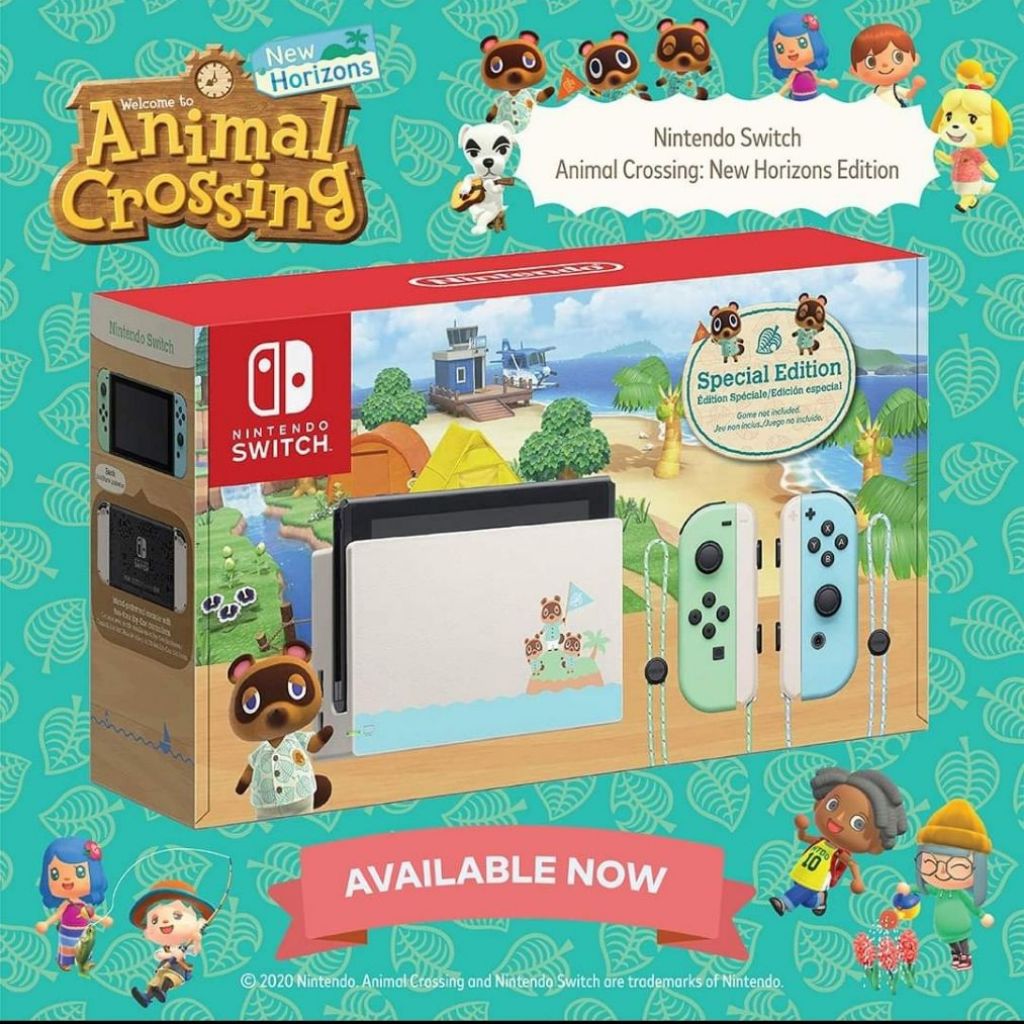 Animal Crossing New Horizon Nintendo Switch console (local) | Shopee ...