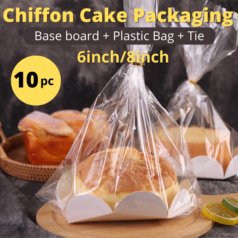 [SG] IMP House Baking Essential 6inch/8inch Chiffon Cake packaging DIY ...