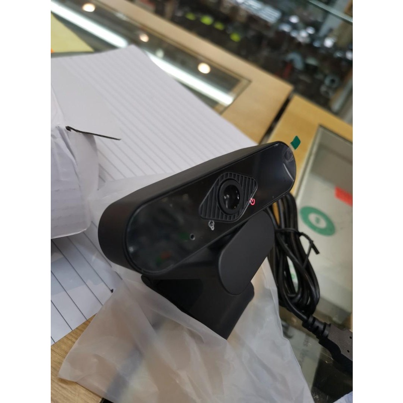 USB Webcam HD 1080P with Microphone Teaisiy | Shopee Singapore