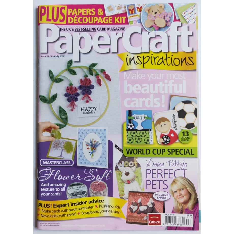 [USED] [PI 075] Papercraft Inspirations UK (Papercraft Magazine ...