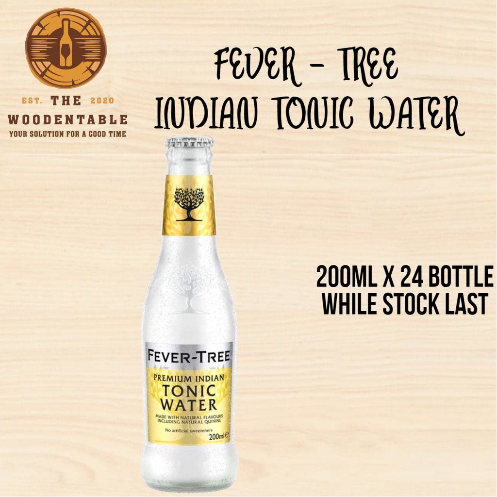 Fever-Tree Indian Tonic Water Bottle Case 24 x 200ml | Shopee Singapore