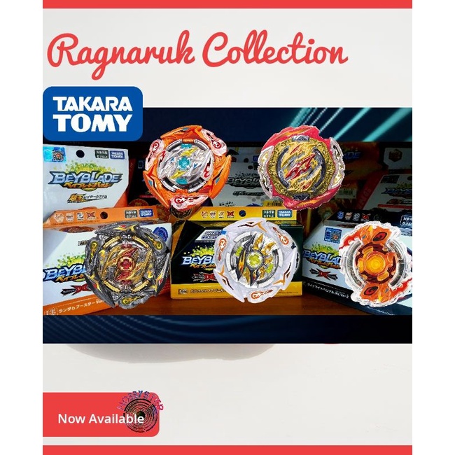 Beyblade Dynamite Glide Cyclone Heavy Ragnaruk Hyperion Superking ...