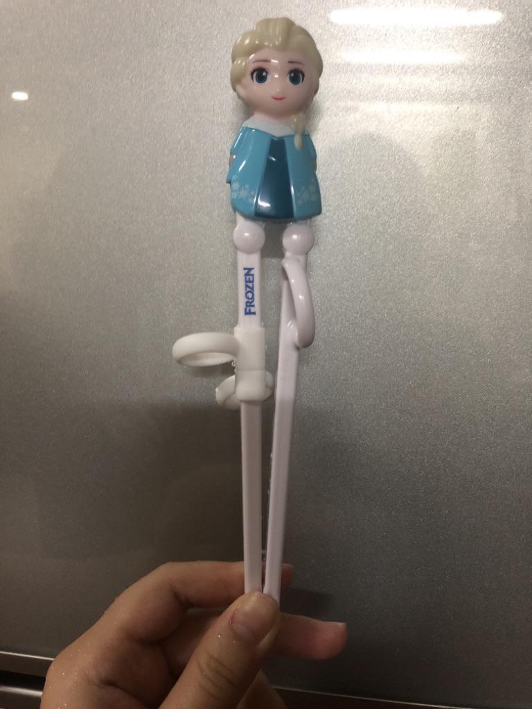 Food Grade Kids Training Chopsticks Cartoon Lightning McQueen/ Elsa ...