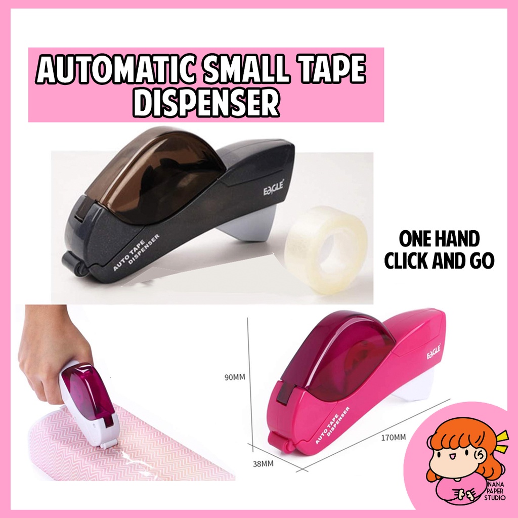 🇸🇬 Automatic Hand Held Small Tape Dispenser 1PC nanapaperstudio ...