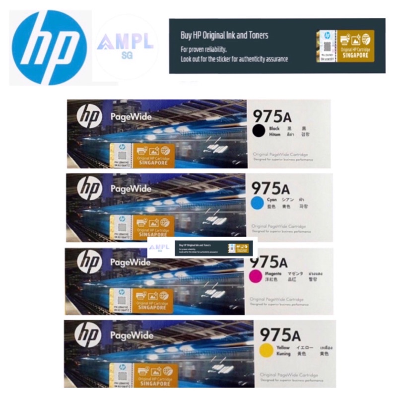 Genuine HP 975A Original PageWide Cartridge for x452dn, x452dw, x552dw ...