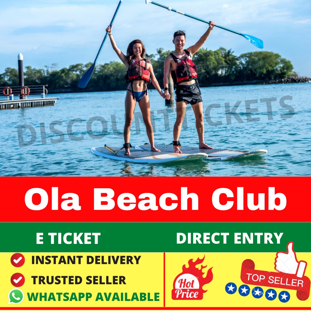 Ola Beach Club Water Activities - Stand up Paddle board Single Kayak ...