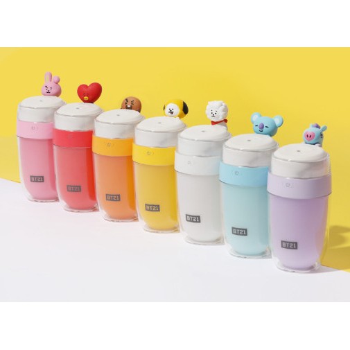 BT21 Official Mini Humidifier Mood Light BTS Line Friends | Shopee ...
