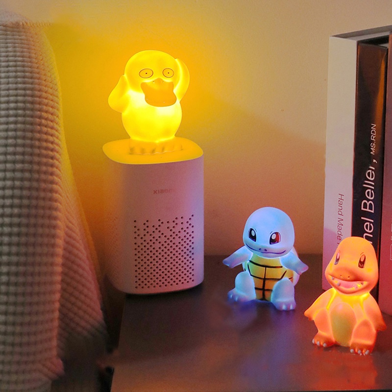 Pokemon Night Light Series Pikachu Psyduck Charmander Squirtle Sleep ...