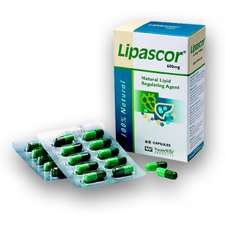 Lipascor Natural Lipid Regulating Agent, 60 capsules | Shopee Singapore