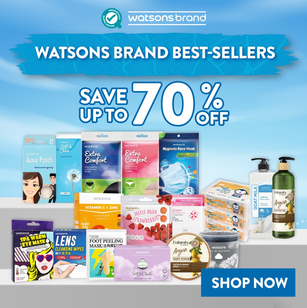 Watsons Singapore Official Store, Online Shop Nov 2022 | Shopee Singapore